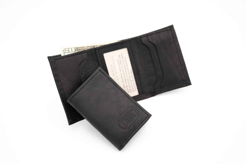 Mens Leather Trifold Wallet | Buffalo Billfold Company