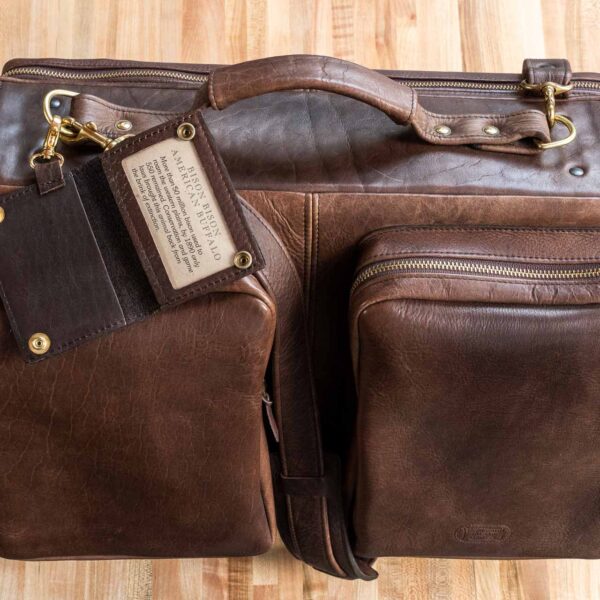 Leather Flight Bag - Made In USA | Buffalo Billfold Company