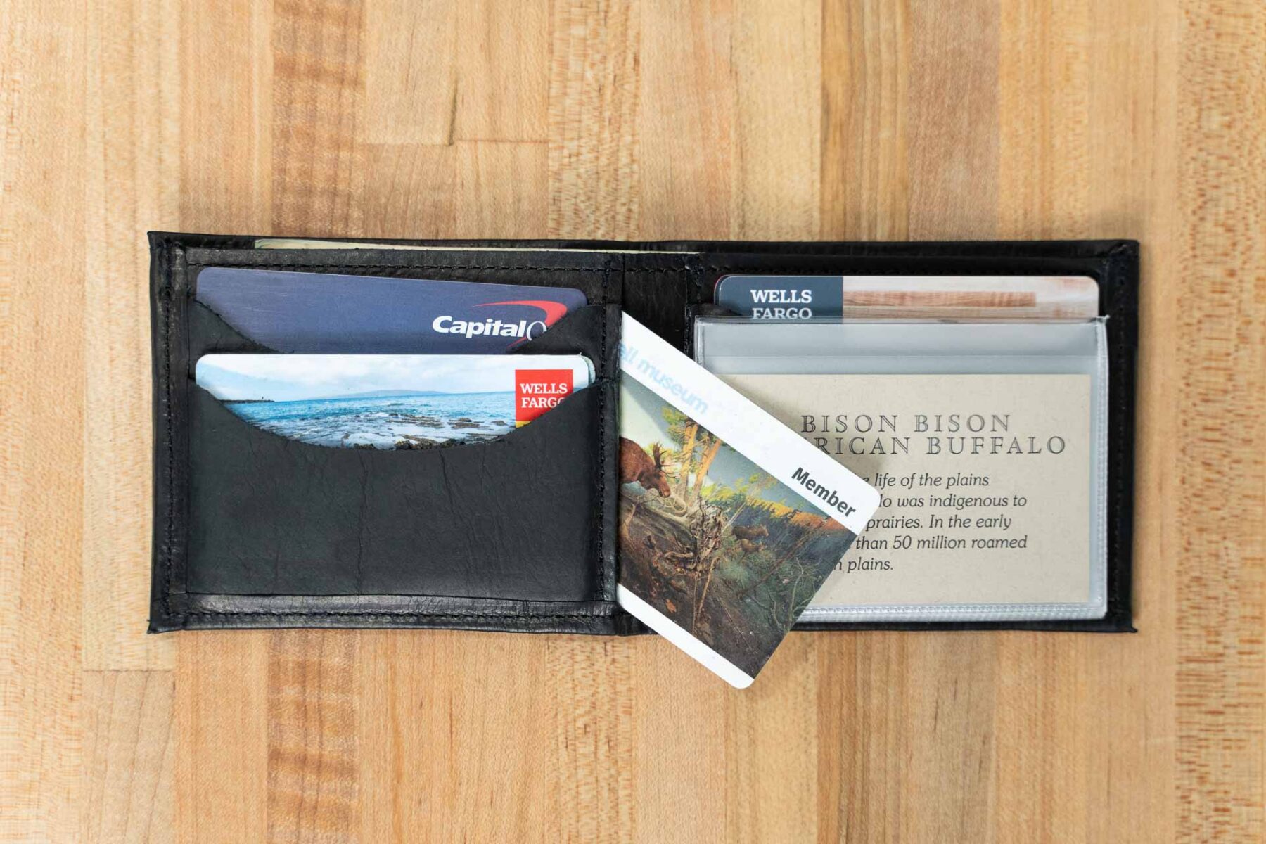 Mens Bifold Leather Wallet, Made In USA | Buffalo Billfold Company