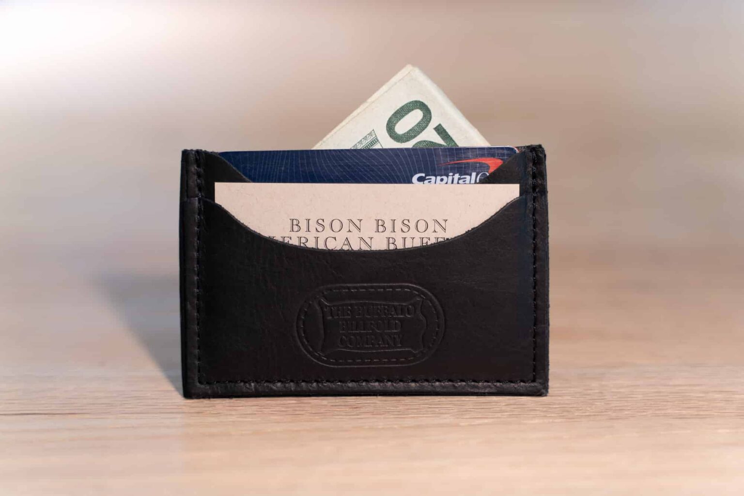Handmade Leather Front Pocket Wallet | Buffalo Billfold Company