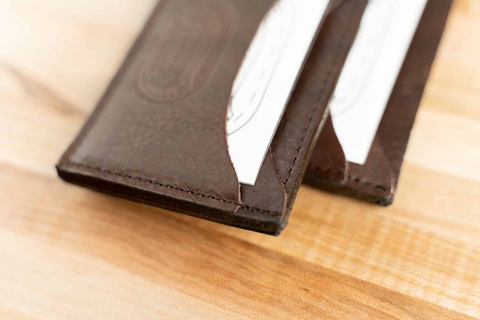 Handmade Leather Front Pocket Wallet | Buffalo Billfold Company
