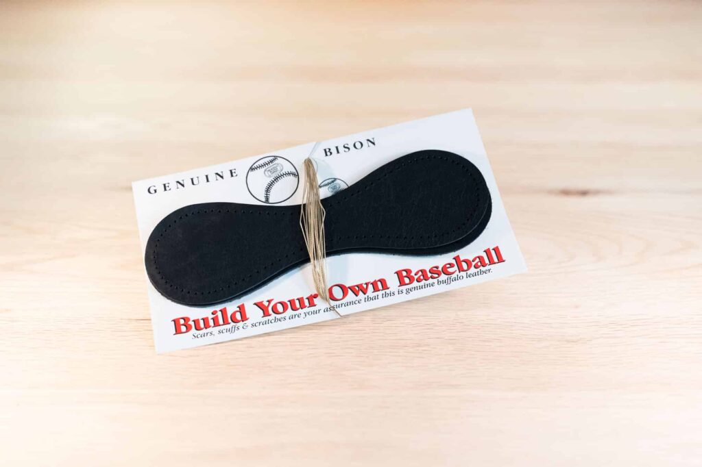 Leather Baseball Kit - Handmade Leather Baseball - Made in USA