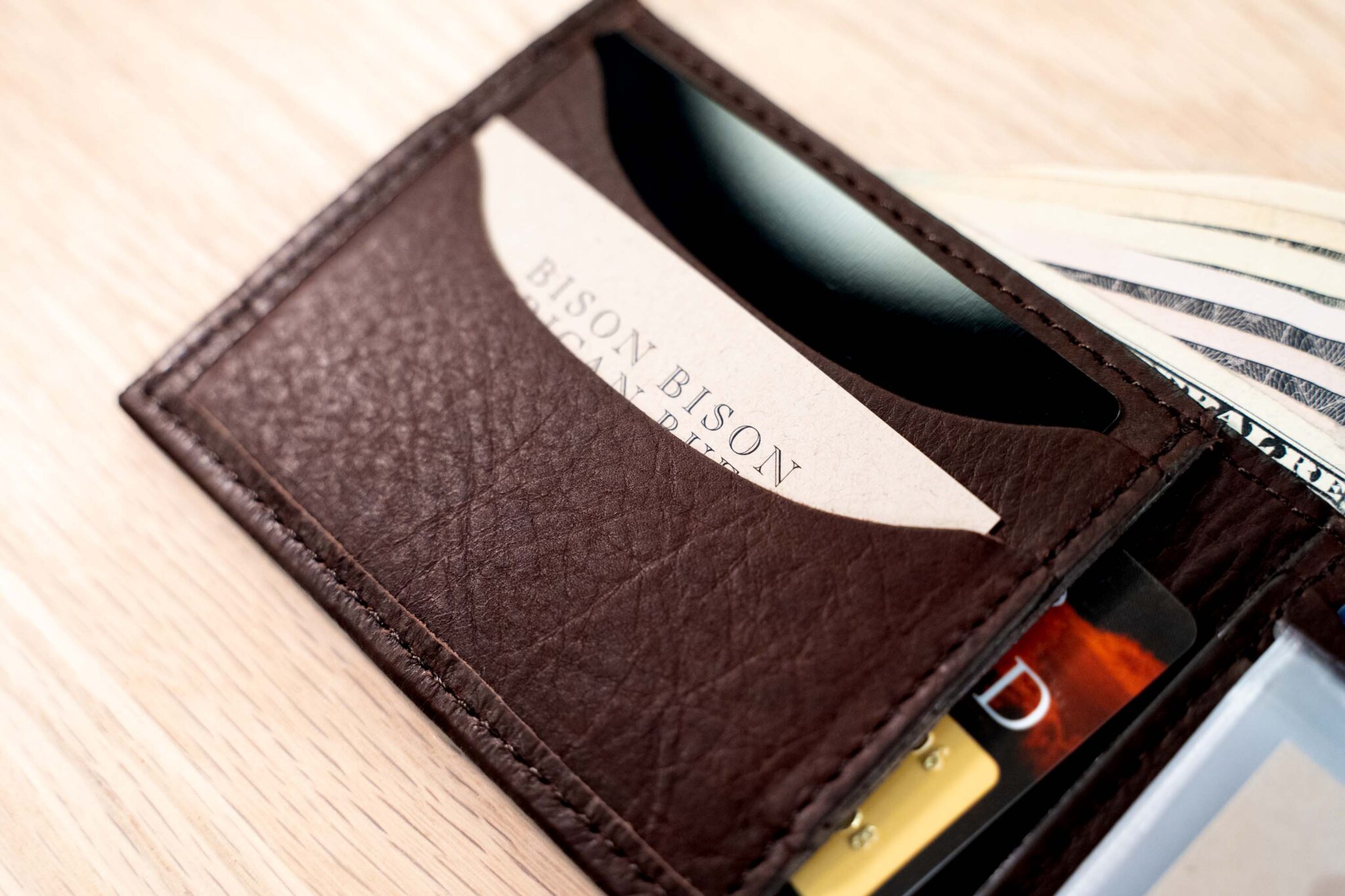 Mens Handmade Bifold Wallet - Made In USA | Buffalo Billfold Company