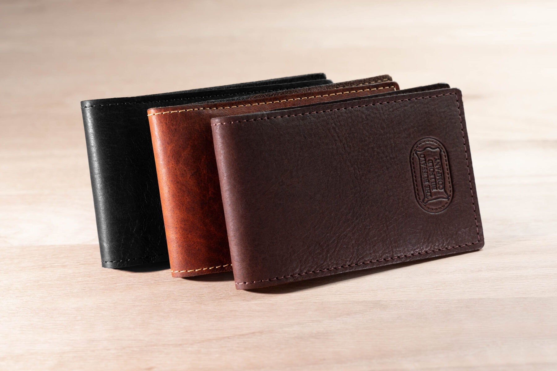Leather Pocket Notepad Holder - Black, Brown, Chestnut Red