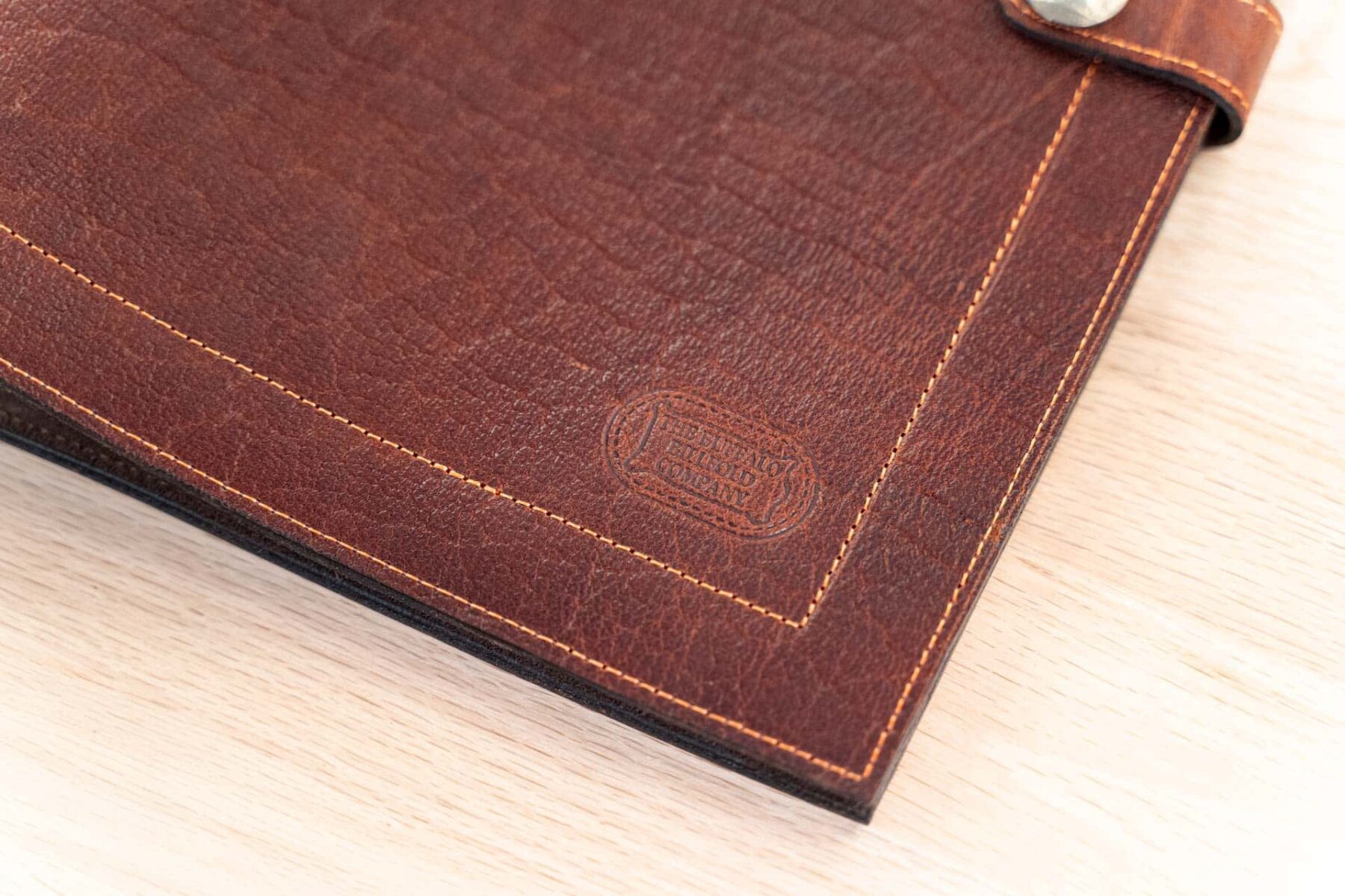 Buffalo Leather 3 Ring Binder - Soft Leather - Presentation Portfolio