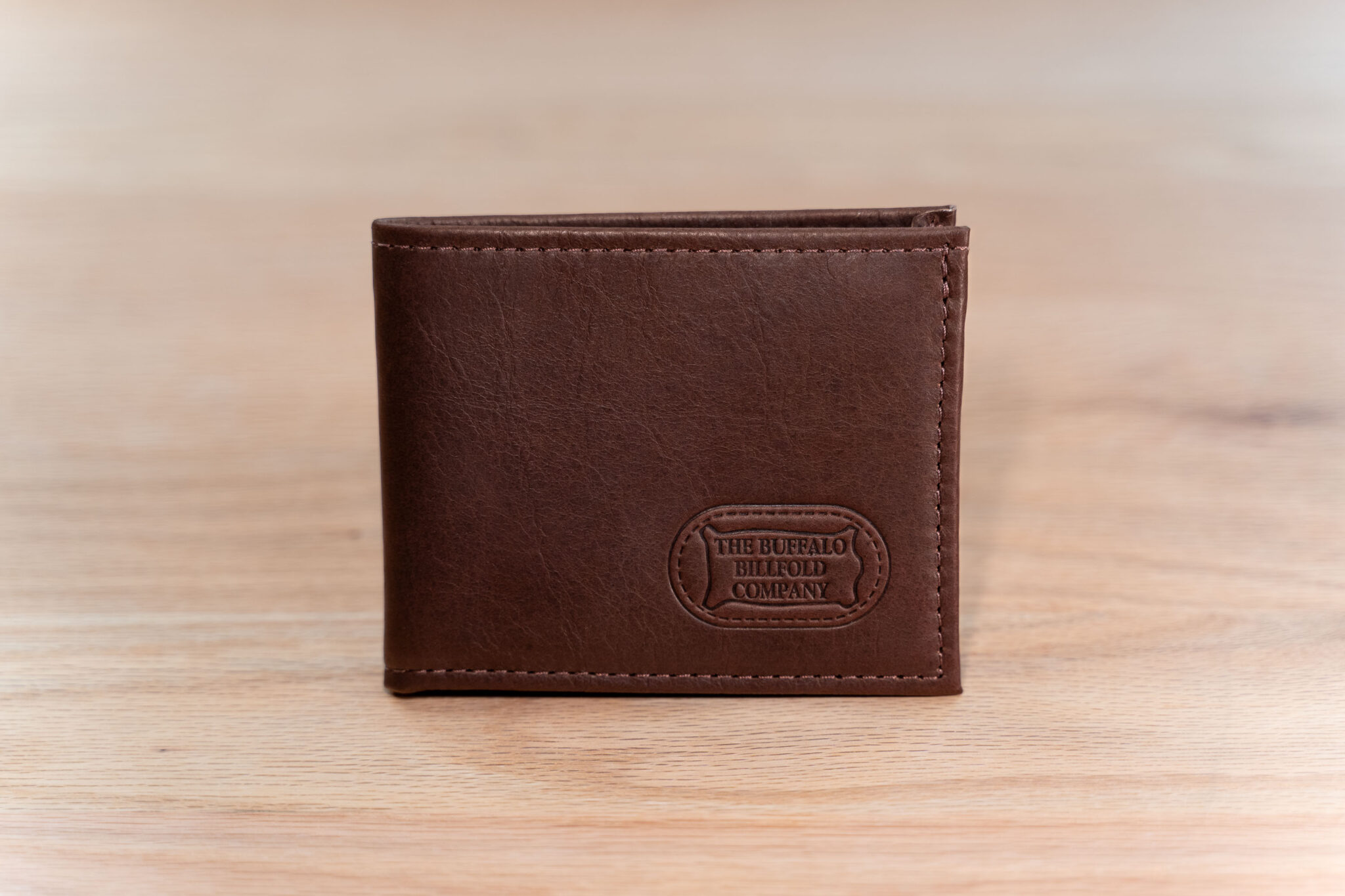 Leather Bifold Wallet With Coin Pocket | Buffalo Billfold Company
