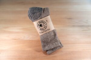 Buffalo Wool Socks - American Bison Wool - Made In USA - Premium Bison ...
