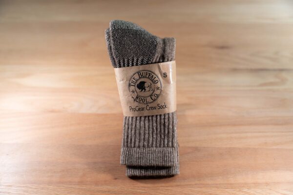 Buffalo Wool Socks - American Bison Wool - Made In USA - Premium Bison ...