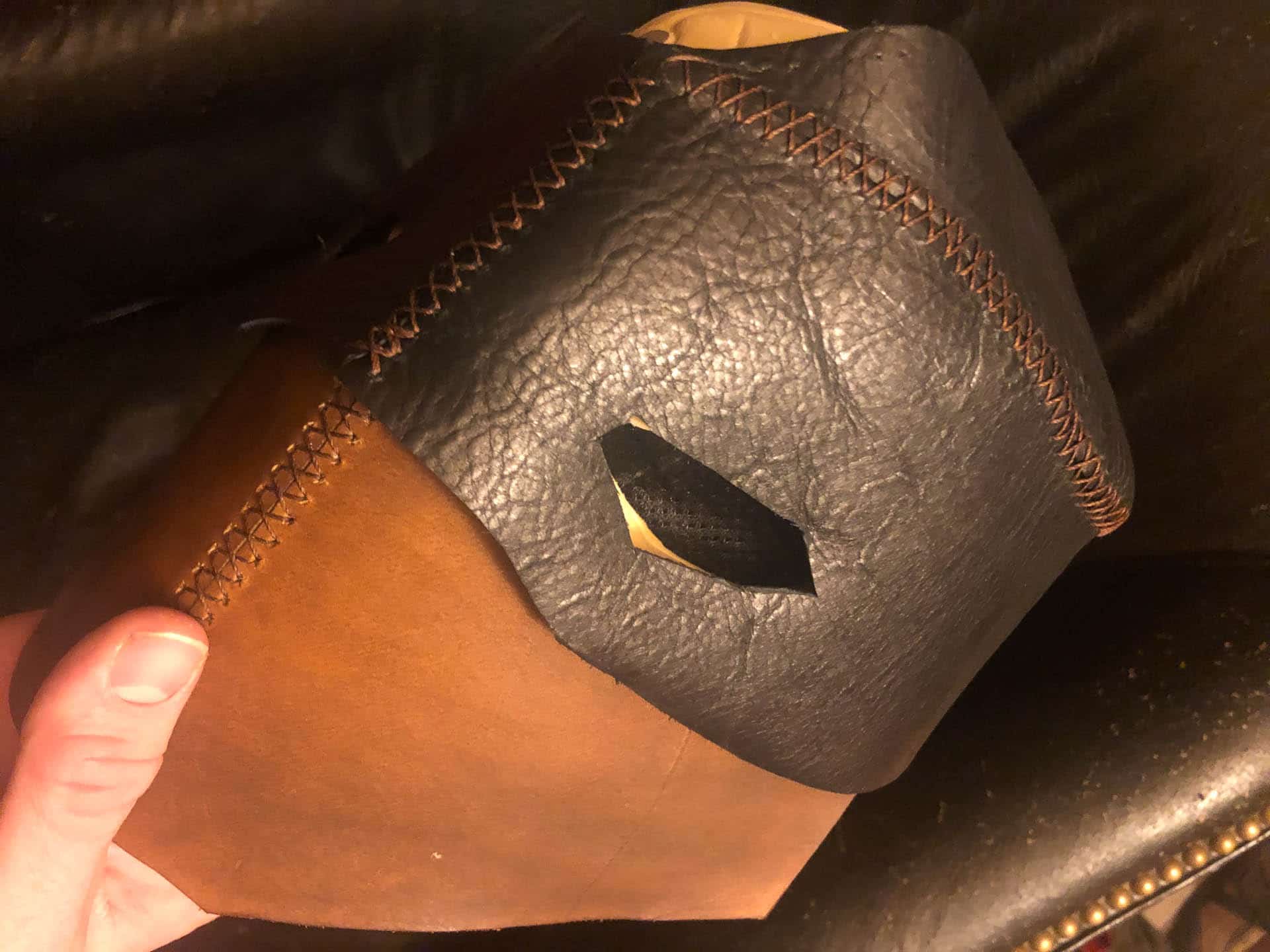 How To Make Leather Armor - Vest & Helm | Buffalo Billfold Company