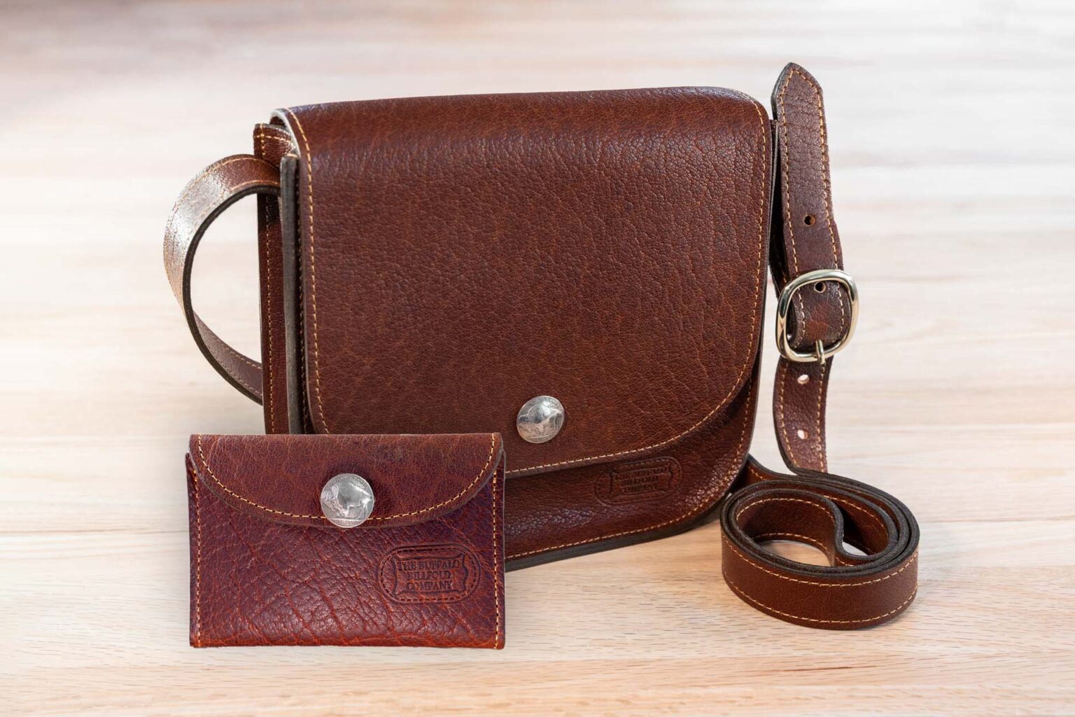 Bisonette And Womens Mini Clutch - Matching Purse And Wallet Set ...