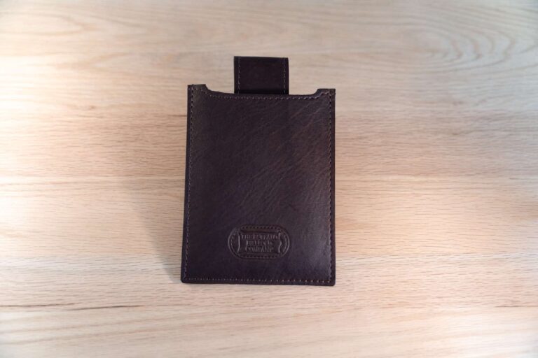 Leather Cell Phone Holster With Belt Loop | Buffalo Billfold Company