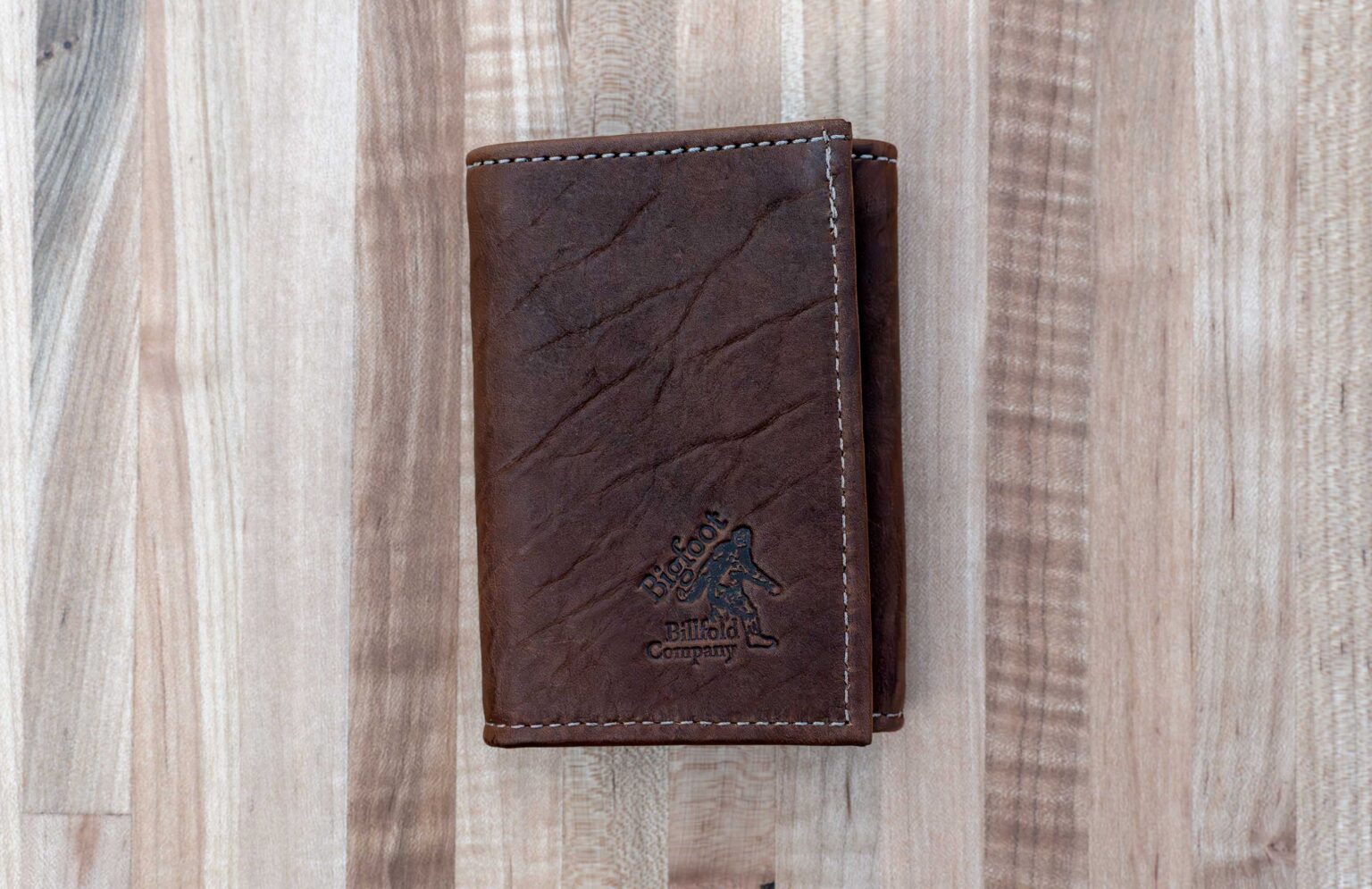 Bigfoot Leather Wallet - Trifold | Buffalo Billfold Company