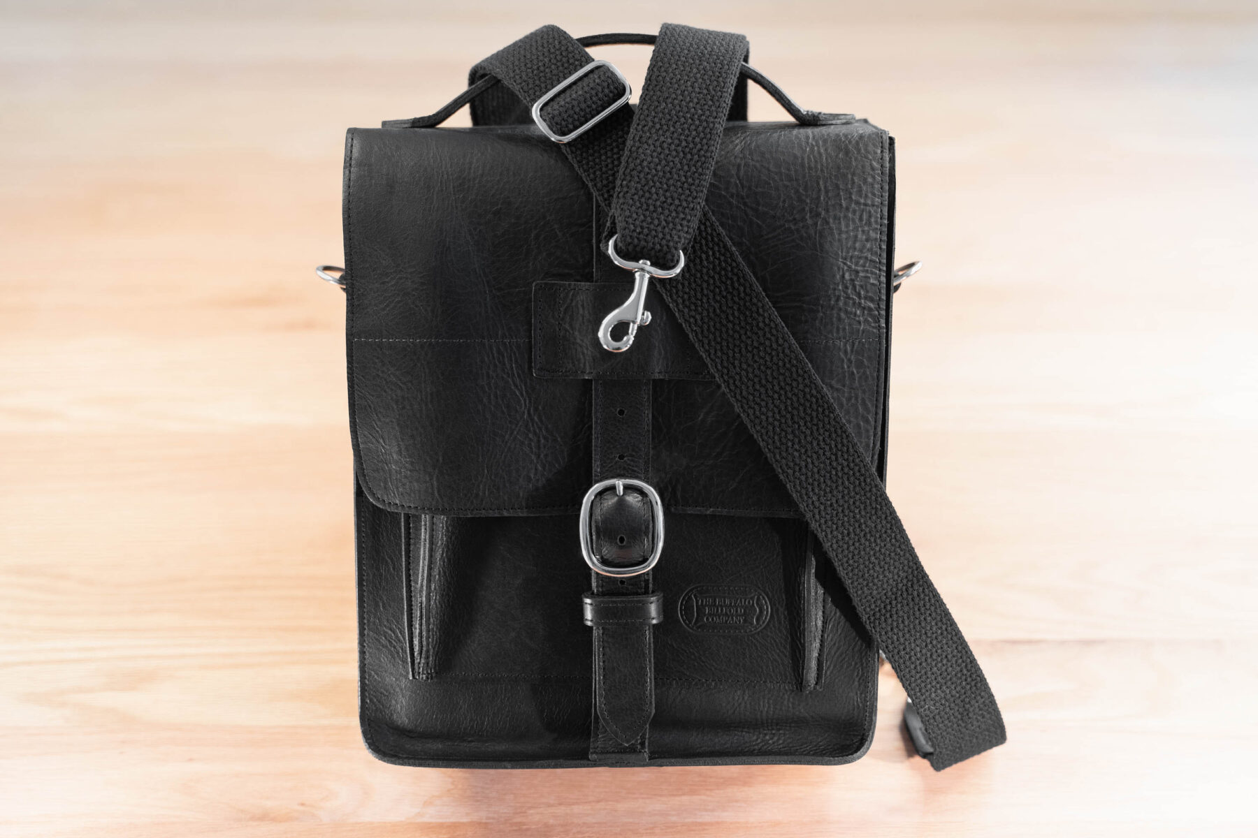 Full Grain Leather Backpack – Medium Size, Made In USA, Convertible ...